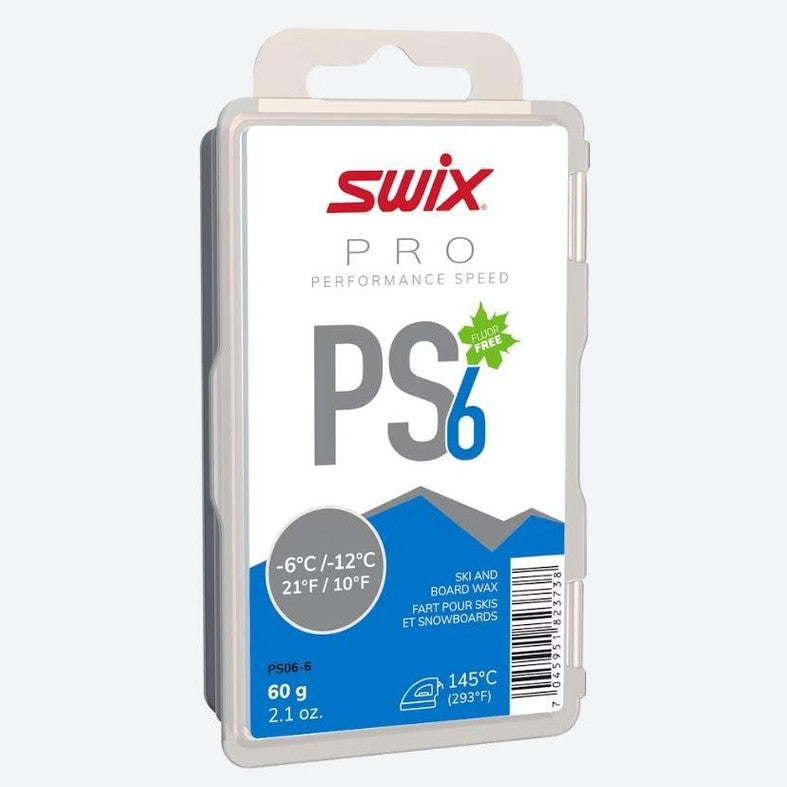 Swix - Performance Speed 6 Blue, -6 °C/-12°C, 60g – Pure Stoke